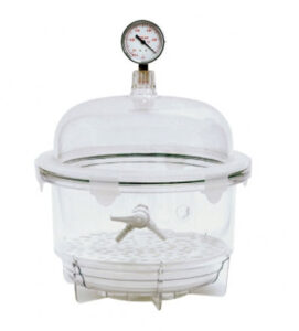 Lab Companion VDR-20UG Vacuum Desiccator with Gauge and UV block effect ...