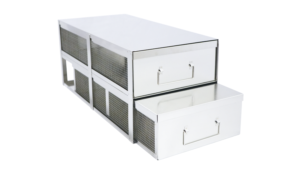 UFTD-ML-11 Bin Organizer Drawer Freezer Rack for Laboratory Freezers