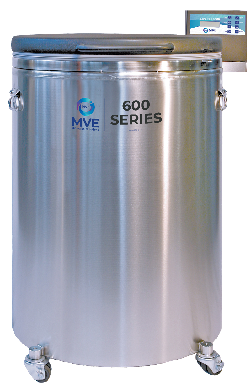 MVE 616AF-GB LN2 Freezer with Full Auto Fill & Gas Bypass (Capacity ...