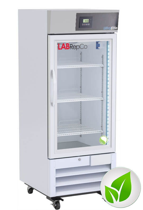 12 Cu. Ft. Laboratory Refrigerator | Hinged Glass Door | LHE-HC-12G