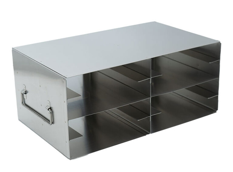 Upright Freezer Rack for 100-Place Slide Boxes | 2 Deep x 4 High | 8 ...