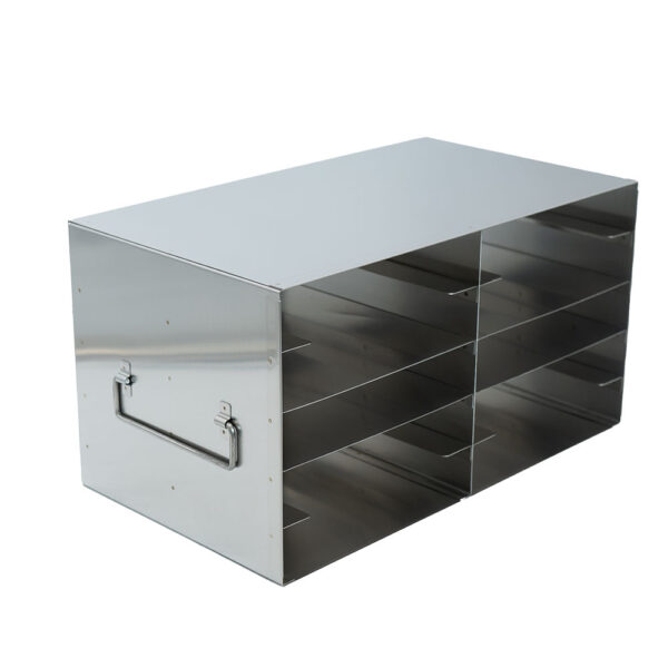 Upright Freezer Rack for 100-Place Slide Boxes | 2 Deep x 5 High | 10 ...