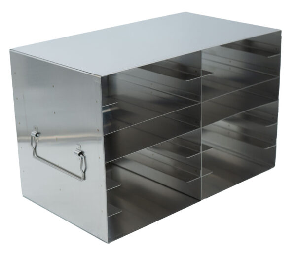 Upright Freezer Rack for 100-Place Slide Boxes | 2 Deep x 6 High | 12 ...