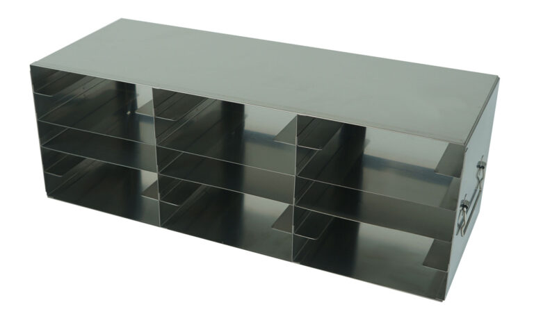 Upright Freezer Rack for 100-Place Slide Boxes | 3 Deep x 6 High | 18 ...