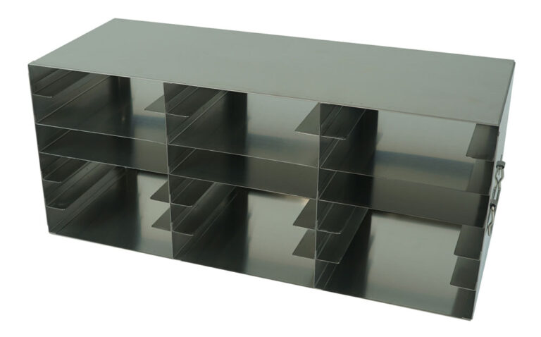 Upright Freezer Rack for 100-Place Slide Boxes | 3 Deep x 6 High | 18 ...