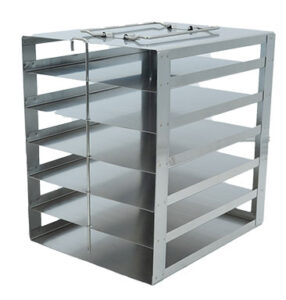 Vertical Freezer Rack for 100-Place Slide Boxes | 16 Boxes High ...