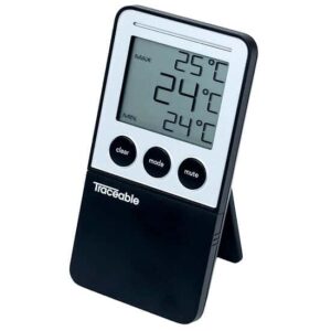 Traceable Fridge/Freezer Digital Thermometer with 5 mL Vaccine Bottle ...