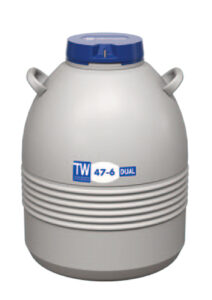 IC Biomedical TW 34 Dual Series Small LN2 Freezer/Dry Shipper (34L ...