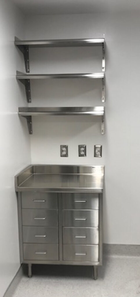 Stainless Steel Laboratory Casework | LabRepCo, LLC