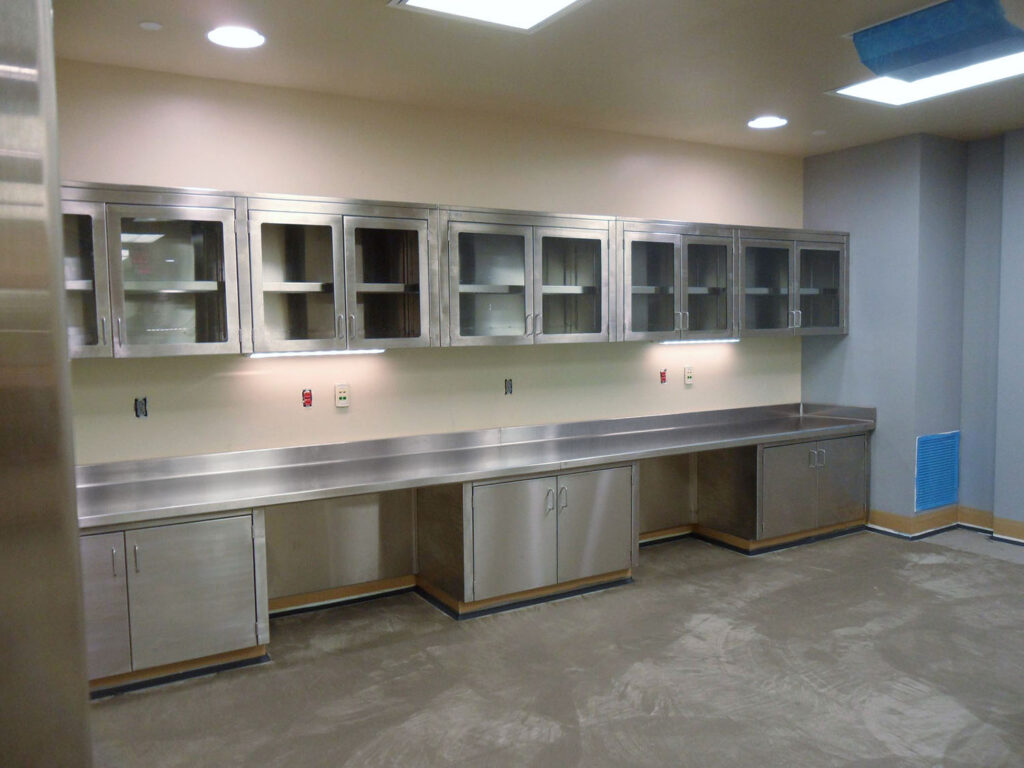 Stainless Steel Laboratory Casework | LabRepCo, LLC