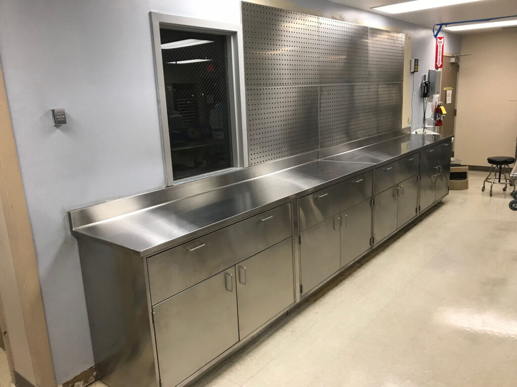 Stainless Steel Laboratory Casework | LabRepCo, LLC