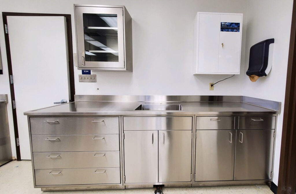 Stainless Steel Laboratory Casework | LabRepCo, LLC