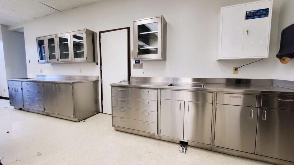Stainless Steel Laboratory Casework | LabRepCo, LLC