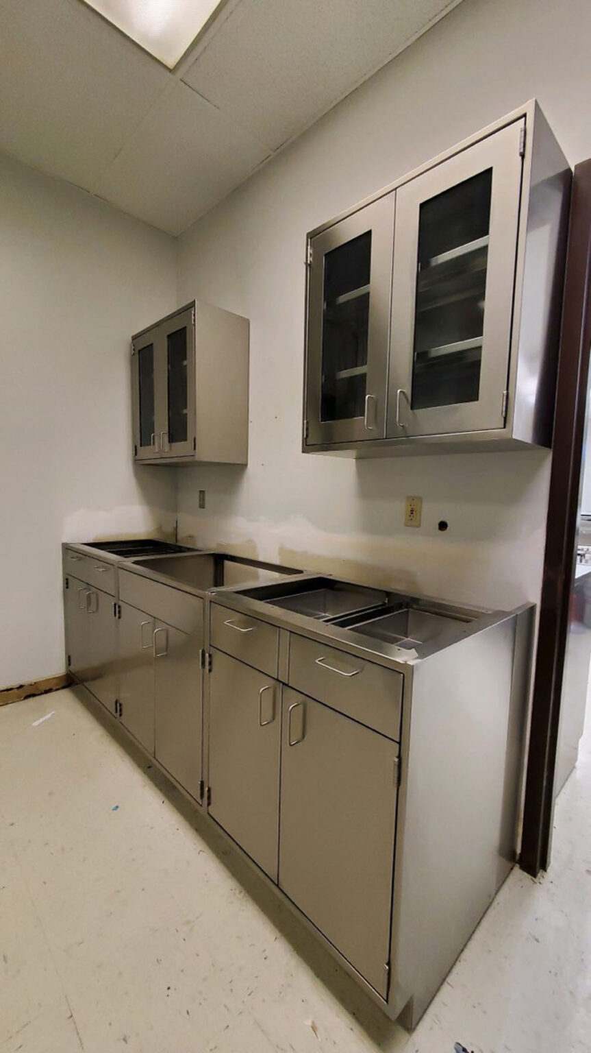 Stainless Steel Laboratory Casework | LabRepCo, LLC