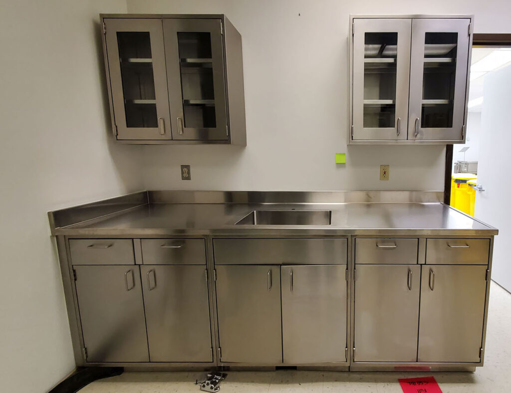 Stainless Steel Laboratory Casework | LabRepCo, LLC