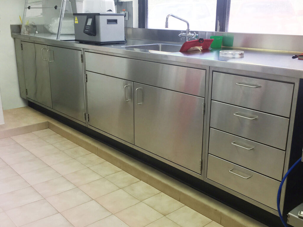Stainless Steel Laboratory Casework | LabRepCo, LLC