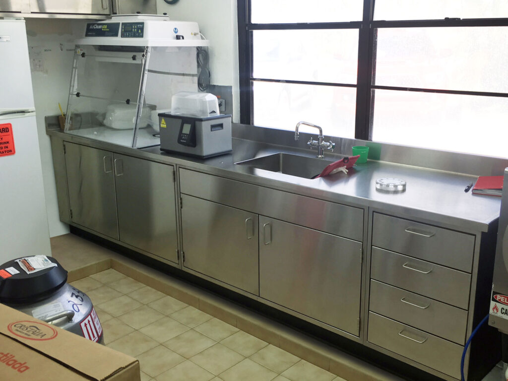 Stainless Steel Laboratory Casework | LabRepCo, LLC