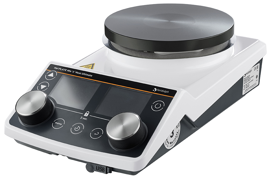 Heidolph Hei-PLATE Mix 'n' Heat Ultimate Magnetic Stirrers | LabRepCo, LLC