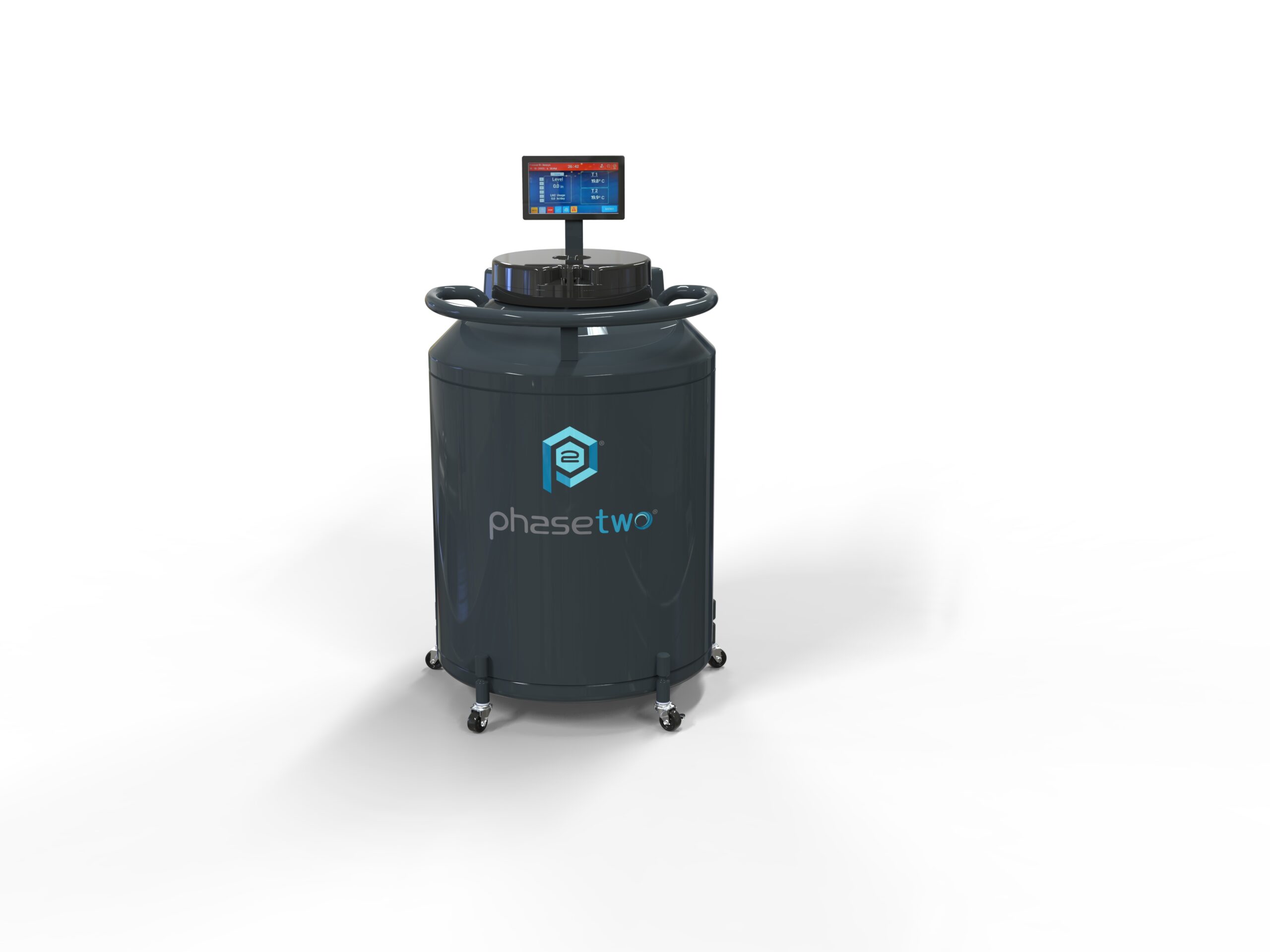 Phasetwo CRF6000 Cryogenic Rack Liquid Nitrogen Freezer with DLS3 ...