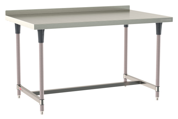 Metro TableWorx Stainless-Steel Laboratory Work Tables with H-Frame and ...