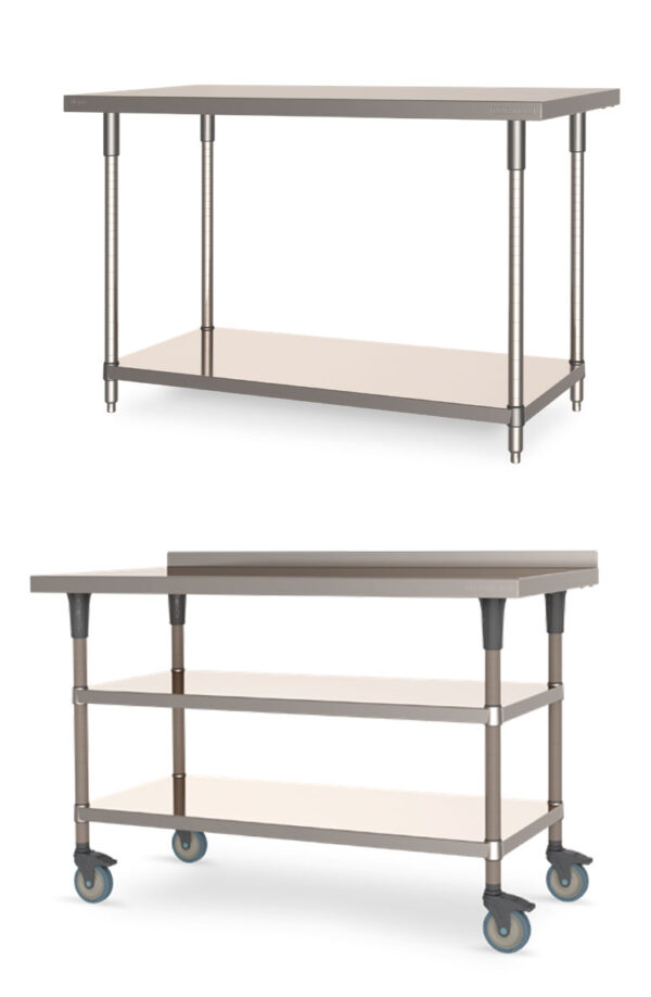 TableWorx Stainless-Steel Tables: Elevate Your Lab Workspace