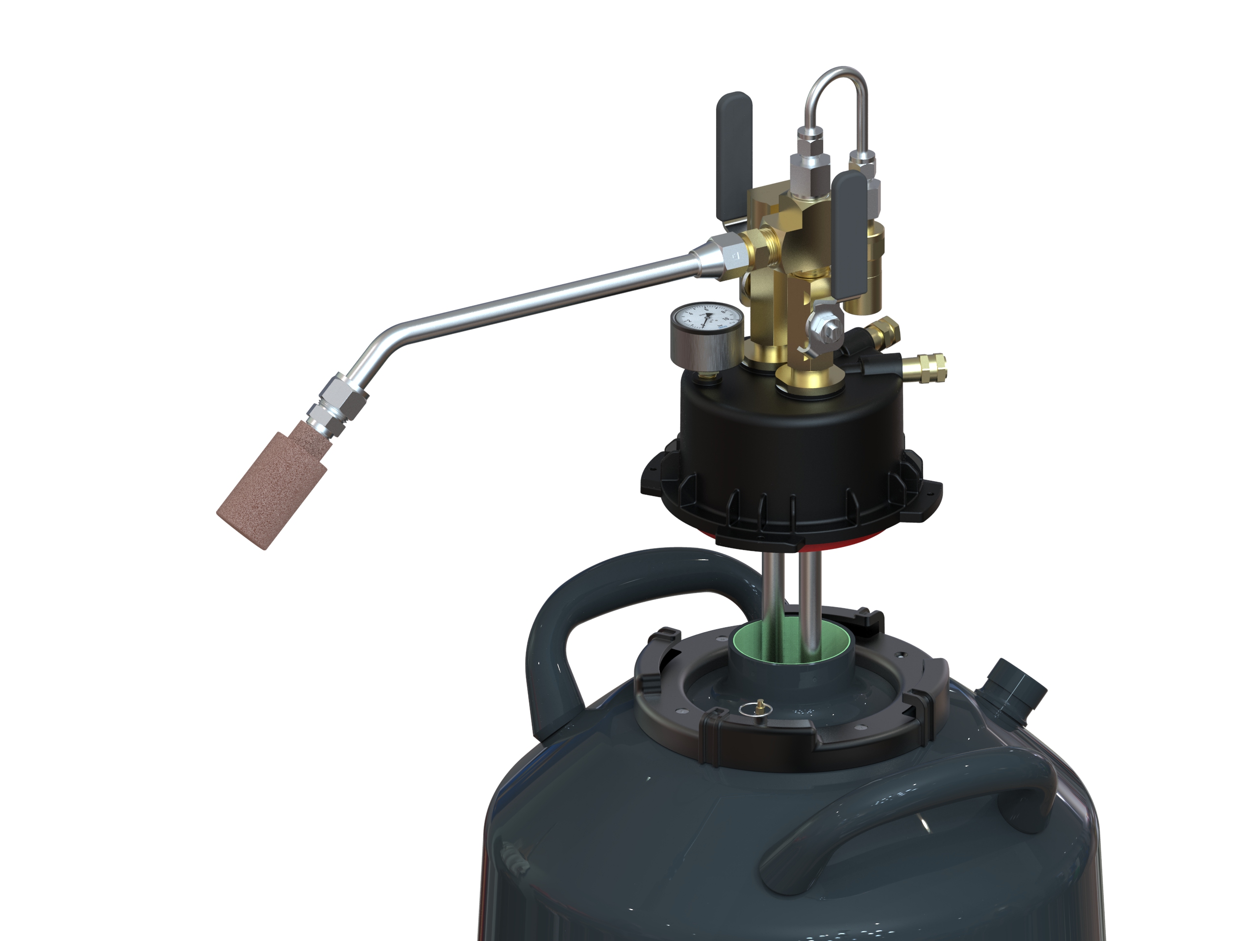 Phasetwo Liquid Withdrawal Device for D25, D35, and D50 Model LN2 Dewars