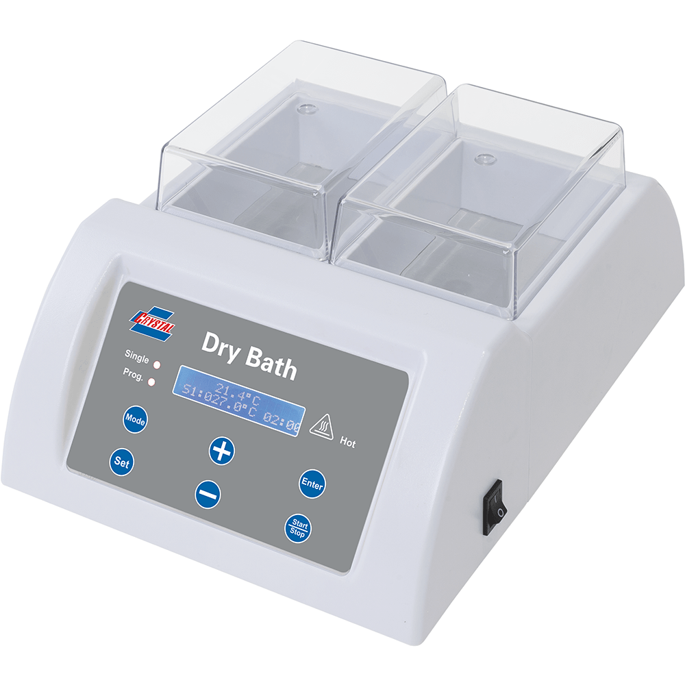 Digital Dry Baths DB-03A (2-Block Dry Bath) | LabRepCo, LLC