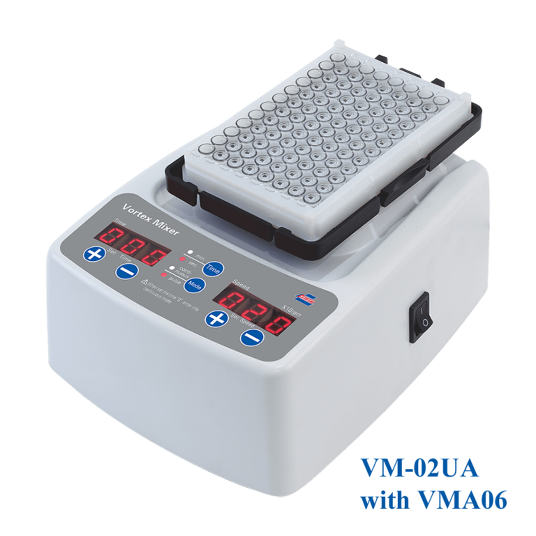 Adjustable Speed Vortex Mixer with Digital Timer & Speed VM-02UA ...