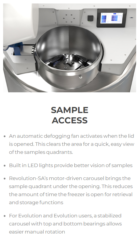 IC Biomedical 313-P Revolution High-Capacity LN2 Freezer | 67 L