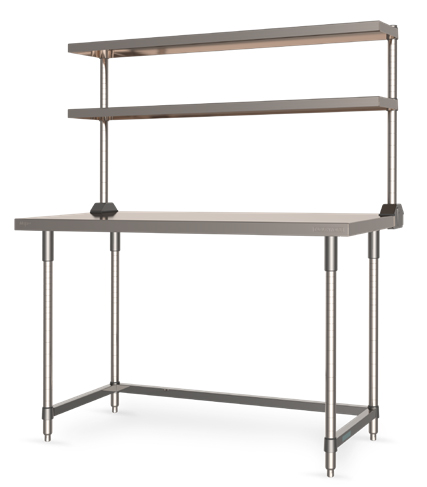 Overhead Riser Systems for Metro Tableworx Stainless-Steel Laboratory ...