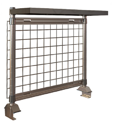 Overhead Riser Systems for Metro Tableworx Stainless-Steel Laboratory ...