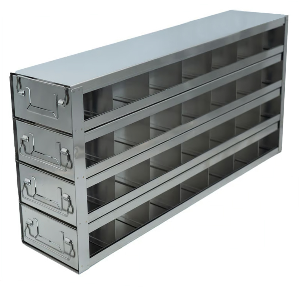 Upright Freezer Drawer Racks for (24) Total 96-Well Matrix Boxes ...