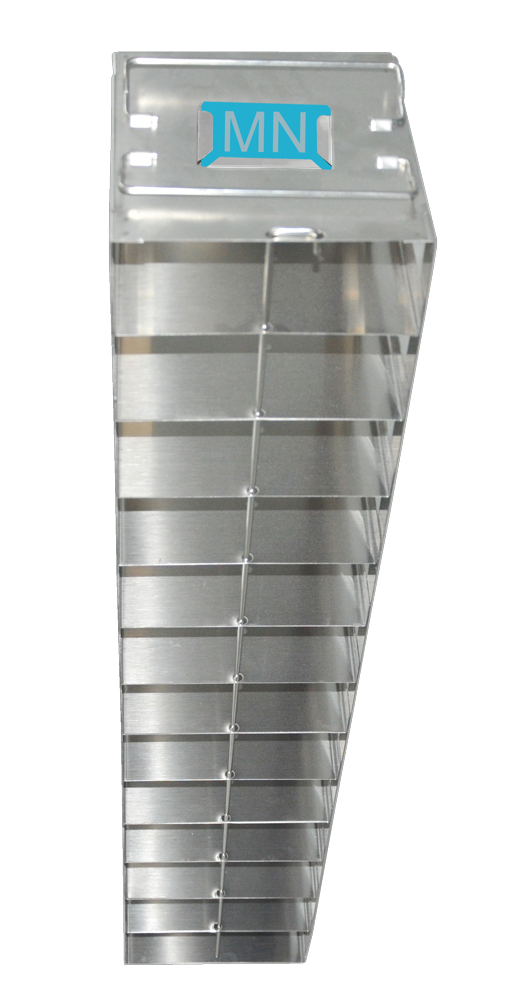 Custom Aluminum Labels for Freezer Racks | LabRepCo, LLC