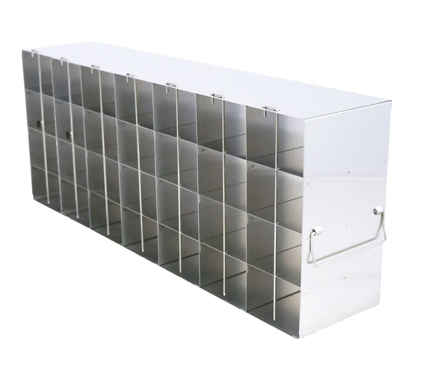 Upright Freezer Racks | MATRIX Boxes | FluidX Boxes | 24 Boxes Total