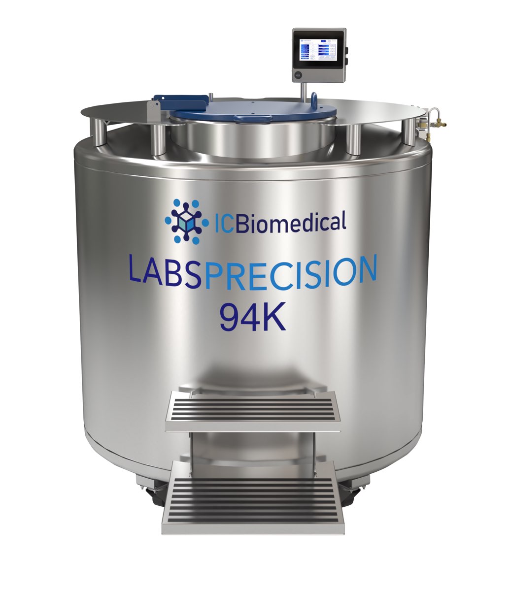 IC Biomedical LABS Precision Series 94K High-Capacity LN2 Freezer ...
