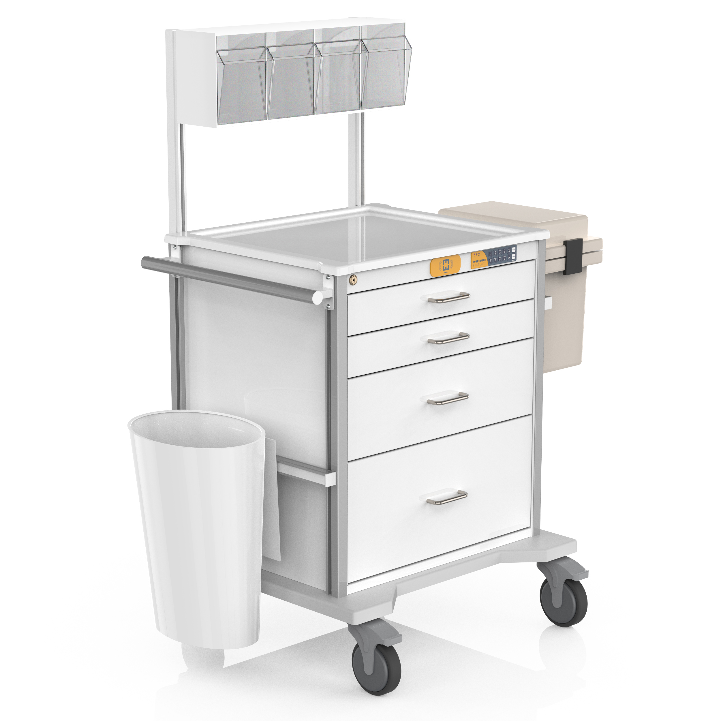 Everhutch STATCART Preconfigured Anesthesia Medical Carts
