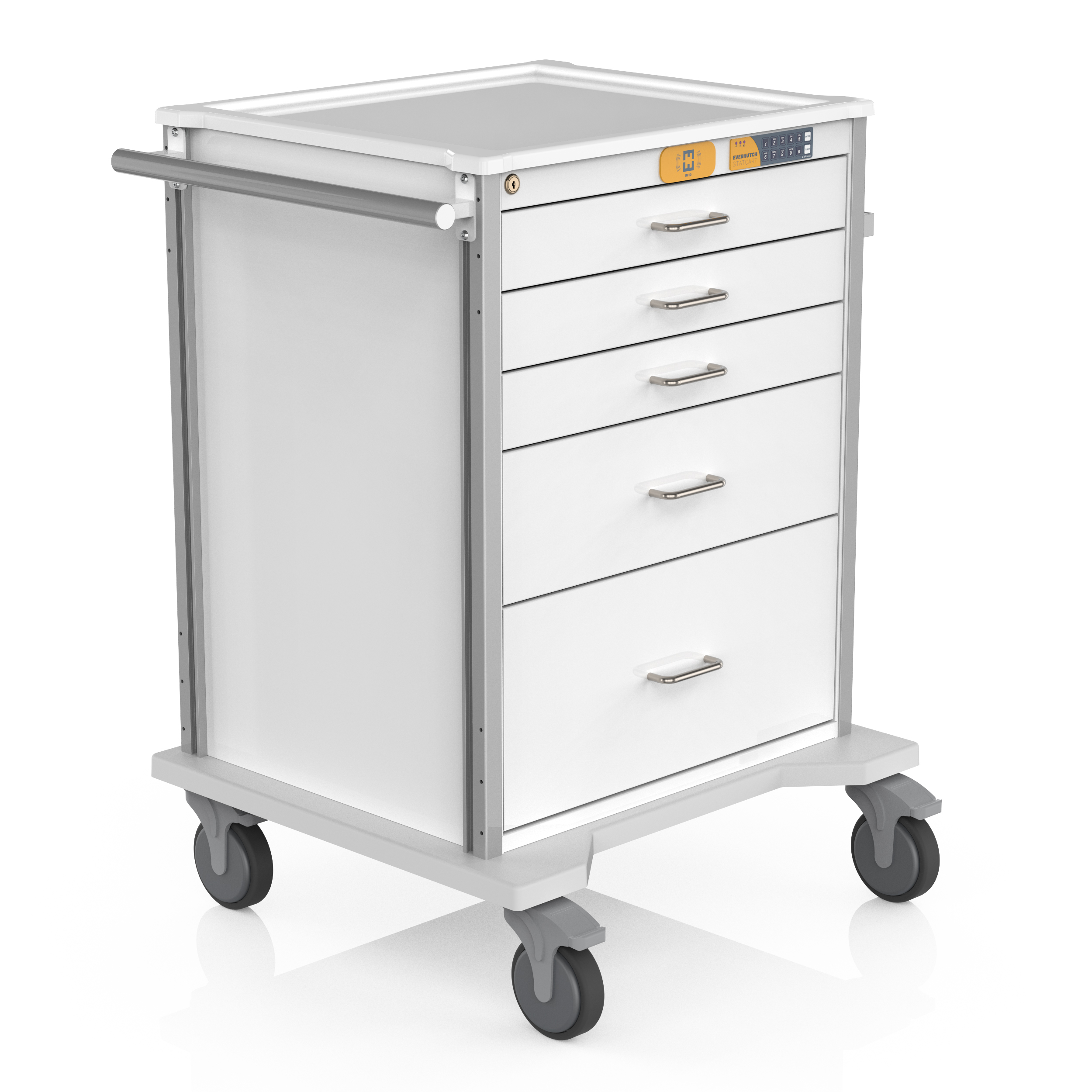 Everhutch STATCART Preconfigured Isolation Medical Carts
