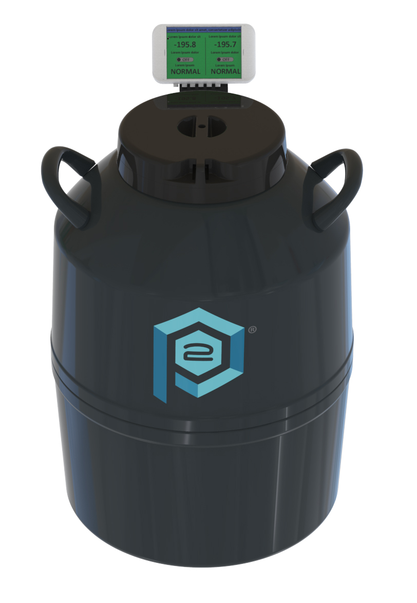 Phasetwo CRF750 Cryogenic Rack Liquid Nitrogen Freezer with Low level ...