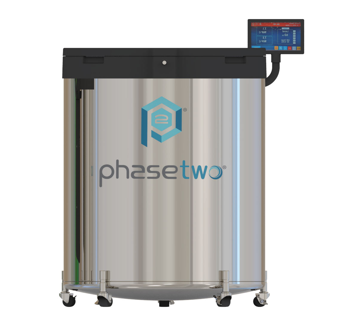 phasetwo HC32 High-Capacity LN2 Freezer | 132,00 2ml x vials