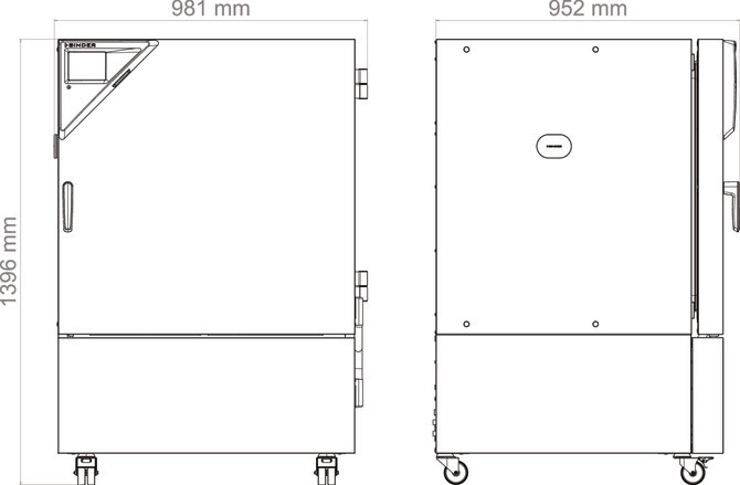 BINDER KB PRO 260 Constant Climate Chambers with Extended Temperature ...