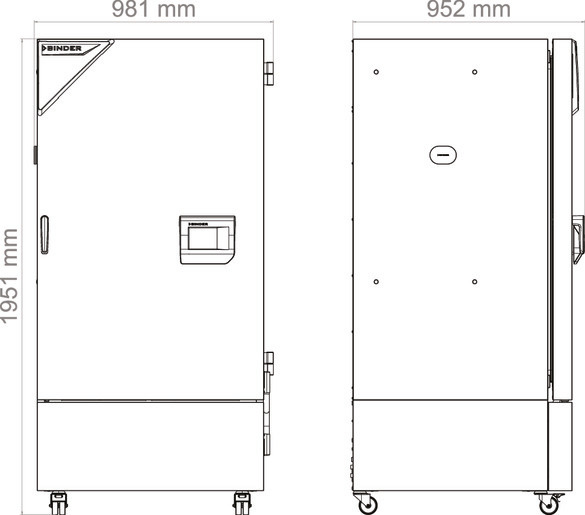 BINDER KB PRO 470 Constant Climate Chambers with Extended Temperature ...