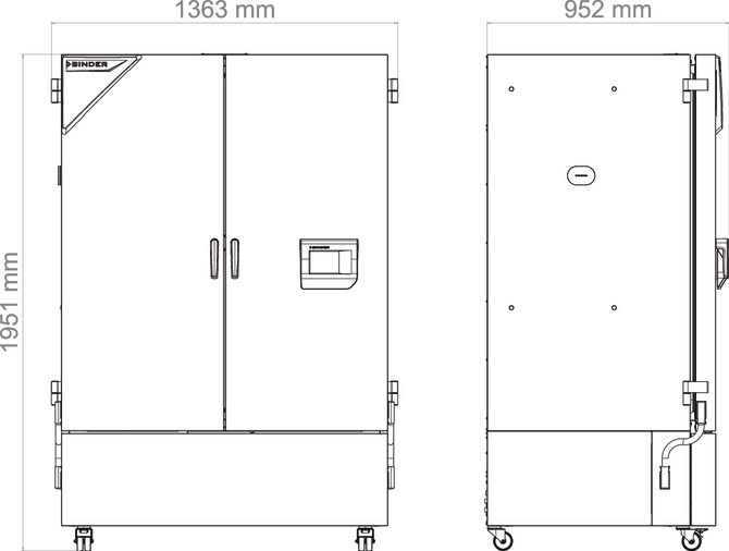 BINDER KB PRO 720 Constant Climate Chambers with Extended Temperature ...