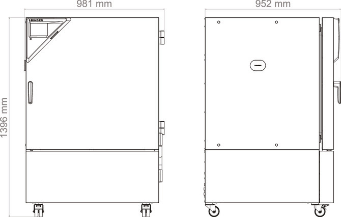 BINDER KBF 260 Constant Climate Chamber | 9.25 Cu. Ft | LabRepCo, LLC