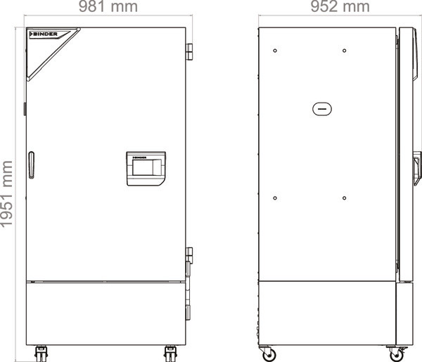 BINDER KBF 470 Constant Climate Chamber | 16.67 Cu. Ft | LabRepCo, LLC