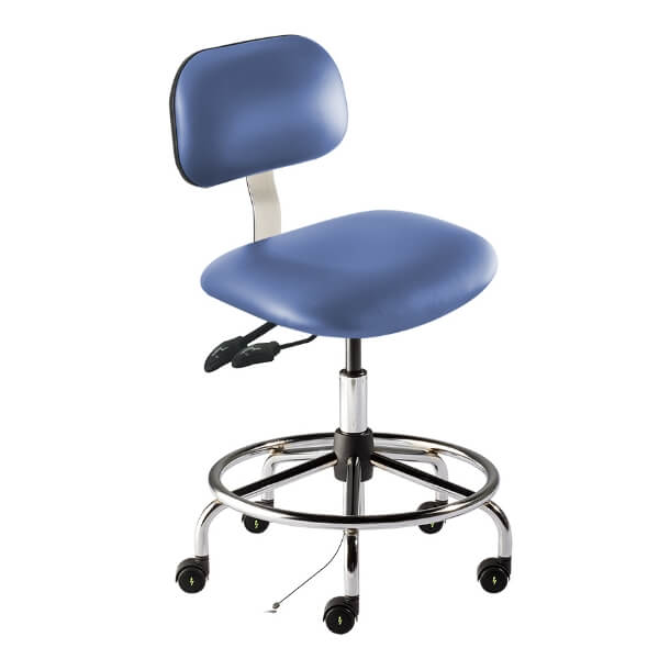 Biofit Bridgeport Series Cleanroom ESD Lab Chair | Standard Bench ...