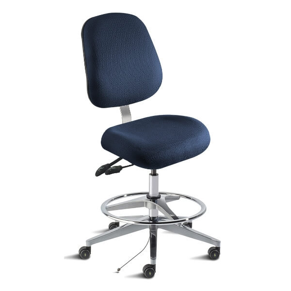 Biofit Amherst Series Cleanroom ESD Lab Chair | High Bench Height | 32 ...
