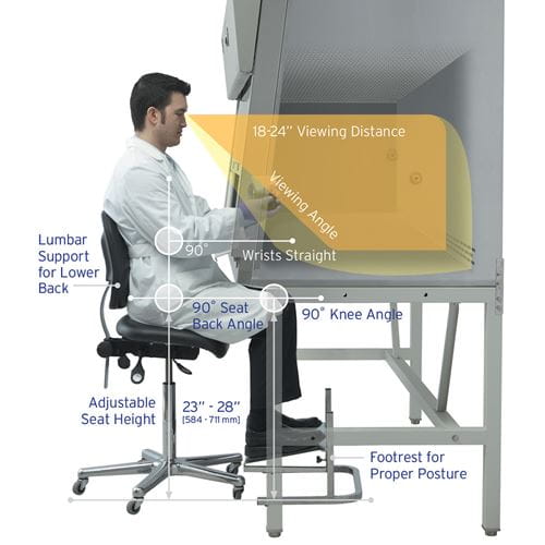 Lab Ergonomics: Ways to Improve Comfort & Productivity