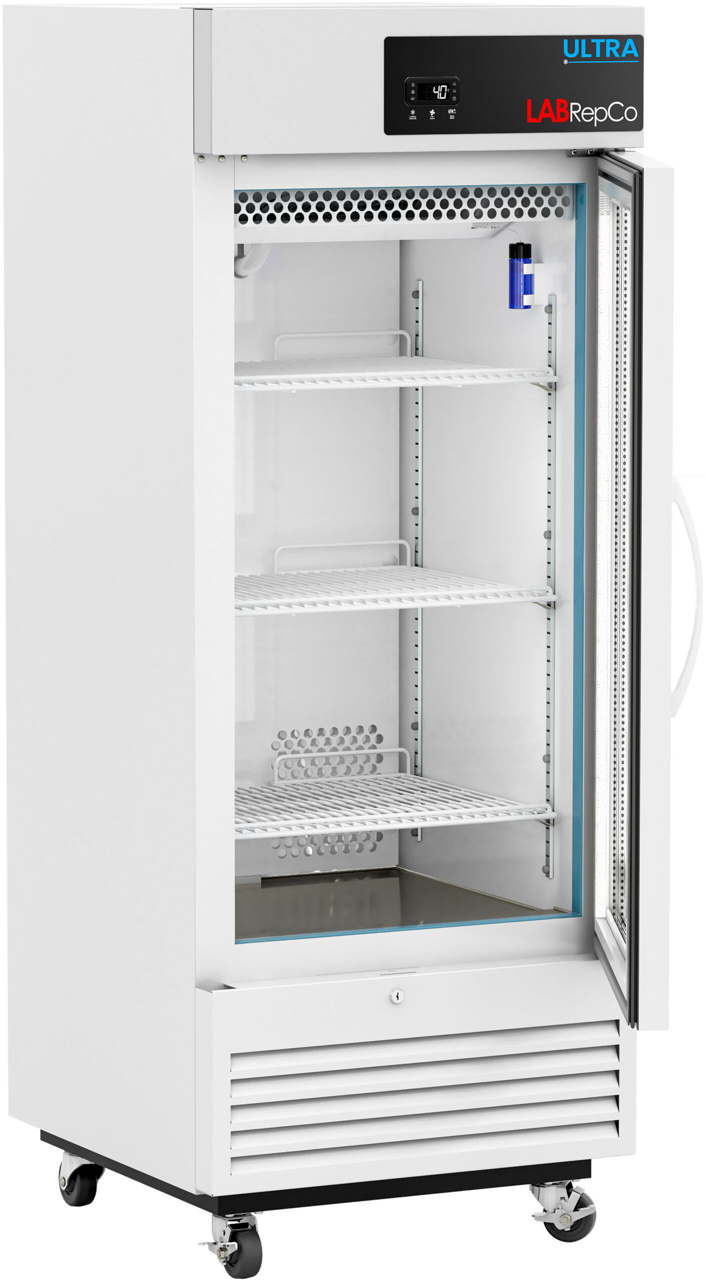 12 Cu Ft Glass Door Laboratory Refrigerator | LabRepCo Ultra